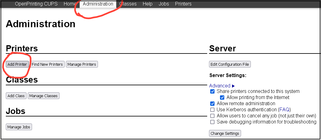 Share a USB Printer connected to QNAP( 2023 version)